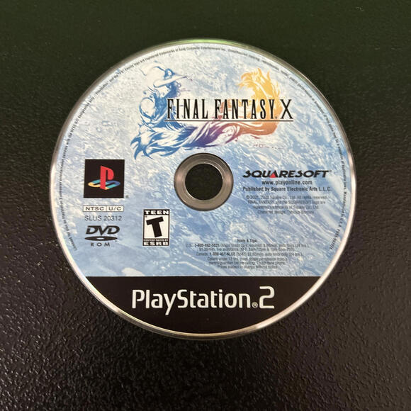 Video Games & Consoles | Final Fantasy X 1 Sony Playstation 2 Ps2 2001 ...